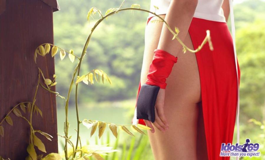 Asakawa Ran Slut in a red dress Images 172270